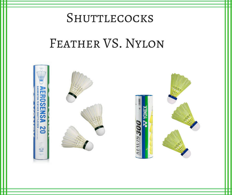 Badminton Shuttles: Feather vs. Nylon – Yumo Pro Shop - Racquet Sports ...