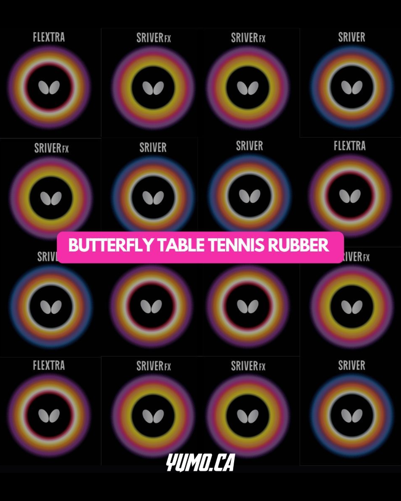 Butterfly Table Tennis Rubbers - Ping Pong Rubber – Yumo Pro Shop ...