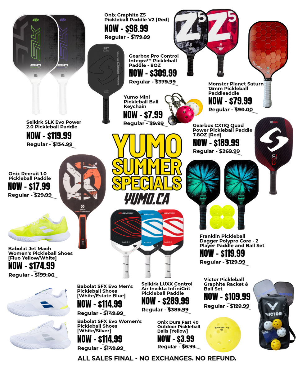 Sale - Pickleball Features – Tagged "m-10-5" – Yumo Pro Shop - Racquet ...