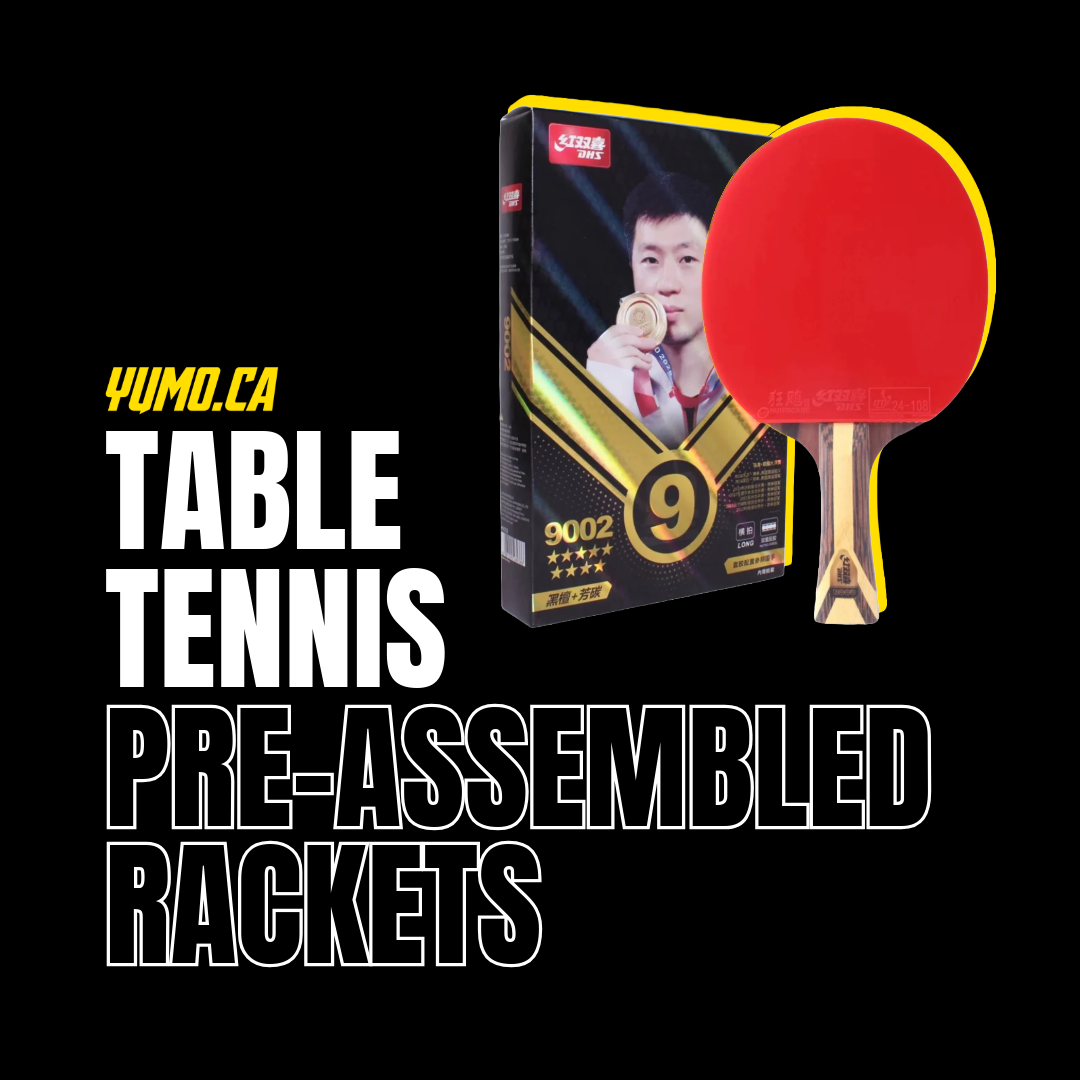 Table Tennis Pre-Assembled Rackets – Yumo Pro Shop - Racquet Sports ...