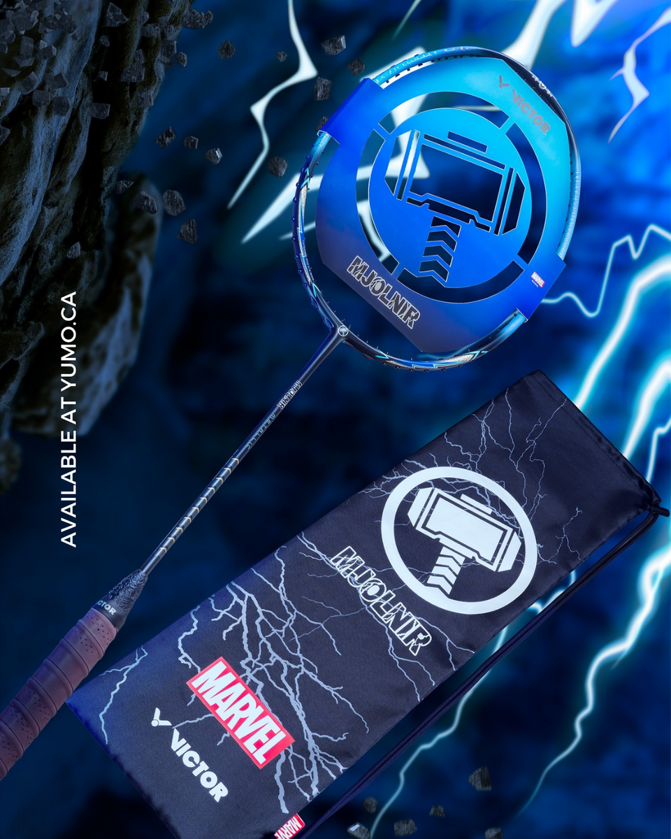 Victor Mjolnir Metallic Limited Racket - Yumo Pro Shop – Yumo Pro Shop ...