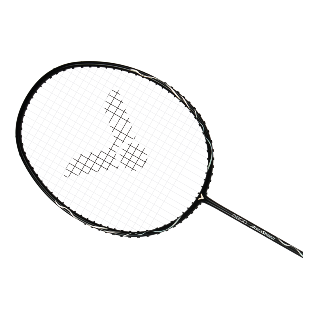 VICTOR AURASPEED 3200C Pre-strung Badminton Racket [Moonless Night] ARS ...