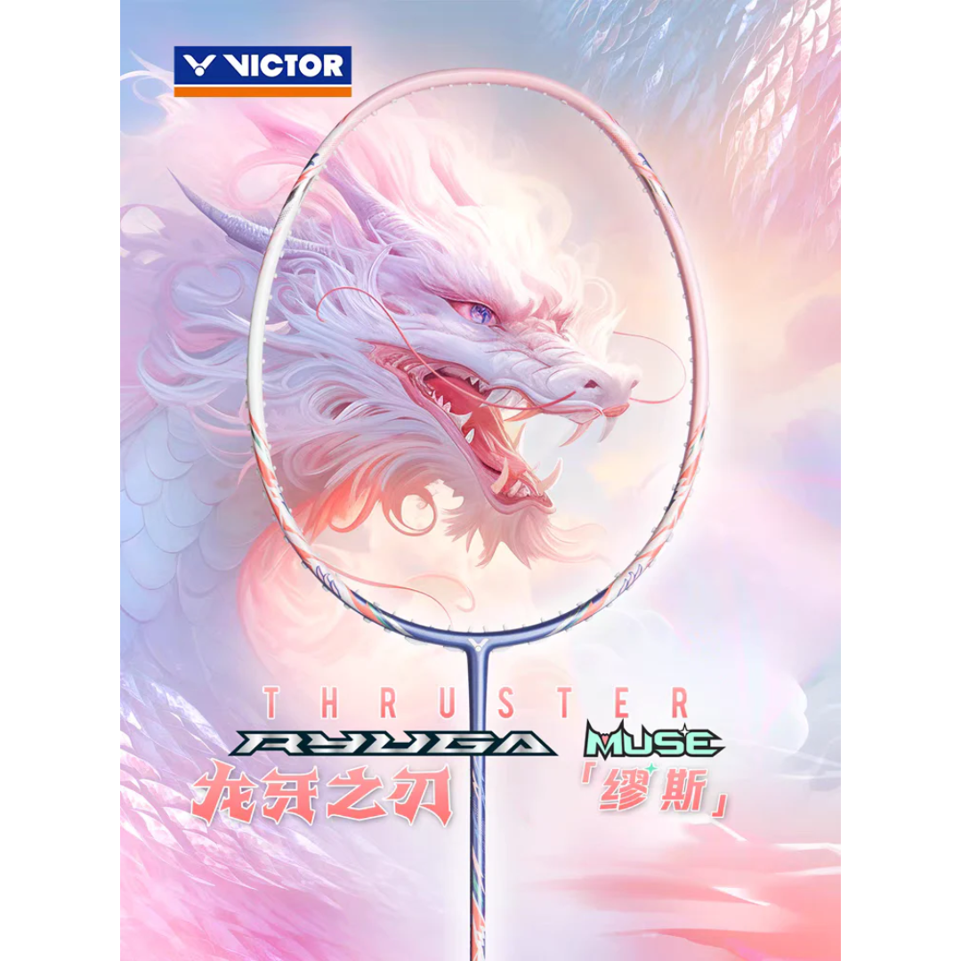 Victor Thruster RYUGA MUSE Unstrung badminton Racket [Pink Glow] - Yumo ...