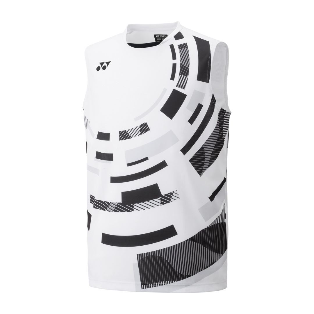 Yonex 10579 Men's Sleeveless Top [White] - Yumo Pro Shop – Yumo Pro ...