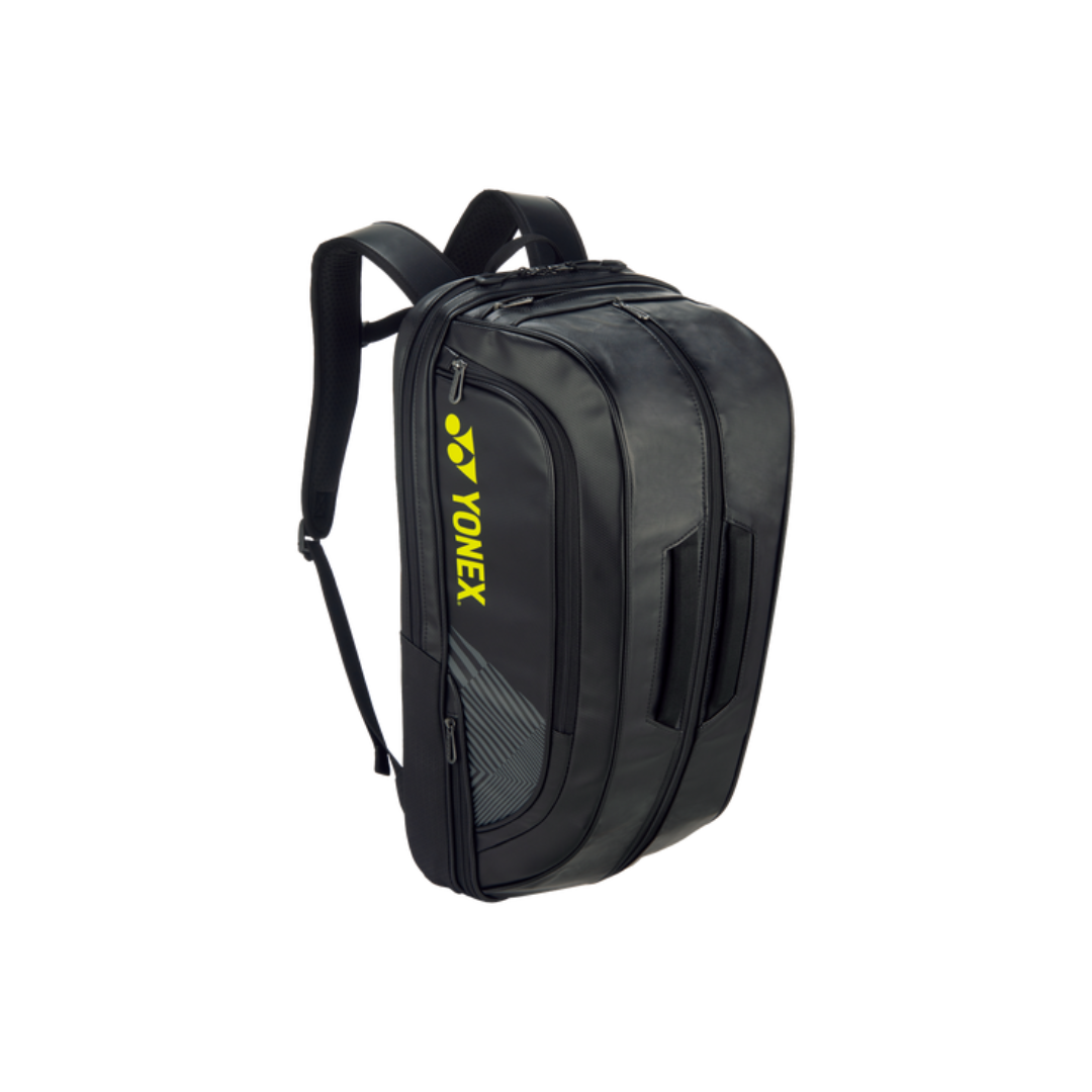 Yonex BAG02312 - Expert Backpack [Black/Yellow] - Yumo Pro Shop – Yumo ...