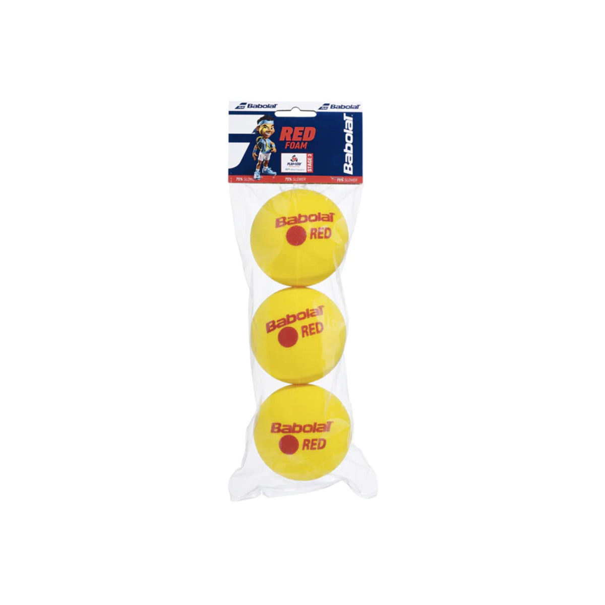Babolat Red Foam X 3 Tennis Balls - Yumo Pro Shop – Yumo Pro Shop ...