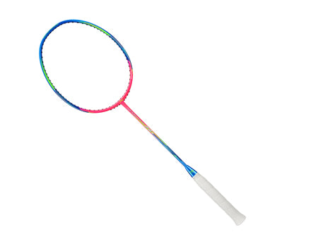 Li Ning Extra Skill Windstorm 72S Unstrung Badminton Racket [Pink/Blue ...