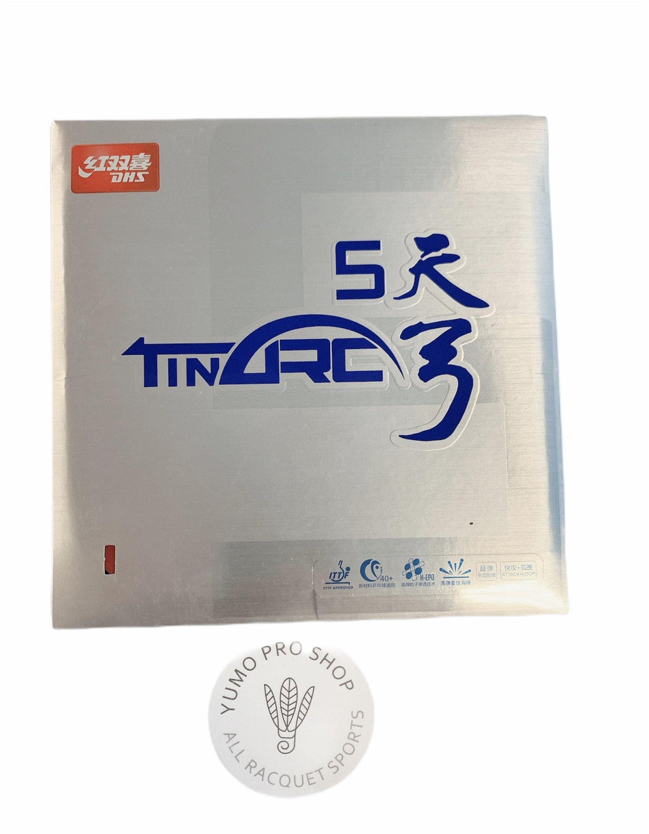 DHS Tin-Arc 5 Table Tennis Rubber 天弓 5 [Pimple in] - Yumo Pro Shop ...